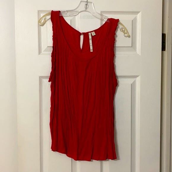 LC Lauren Conrad | Tops | Cherry Red Tank Top | Poshmark